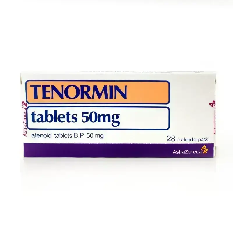 TENORMIN 50 MG 28 TABLETS | Rosh Medical Company